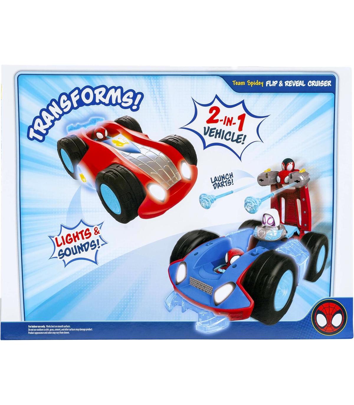 Snf Vehiculo Deluxe Team Spidey Flip & Reveal Cruiser